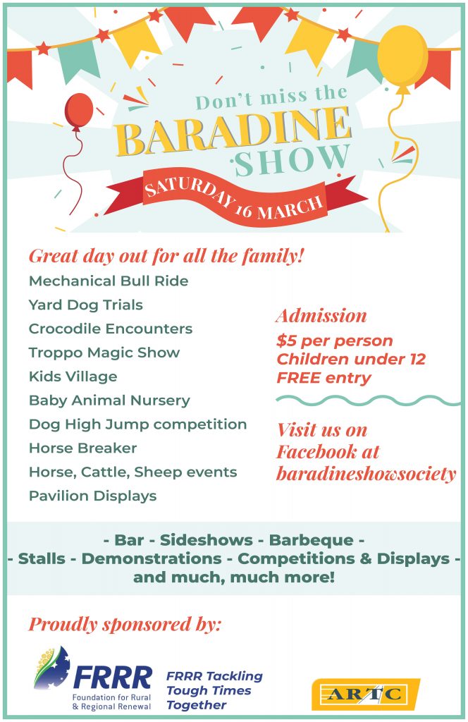 Baradine Show | The Coonamble Times