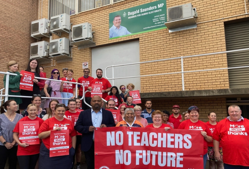 Teachers put their foot down for Dugald | The Coonamble Times