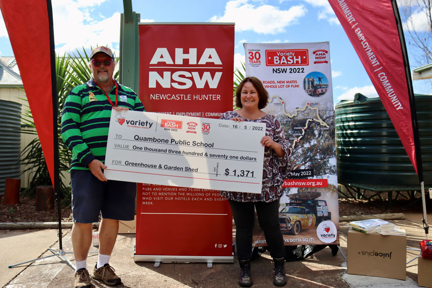 Quambone welcomes Variety Bash convoy | The Coonamble Times