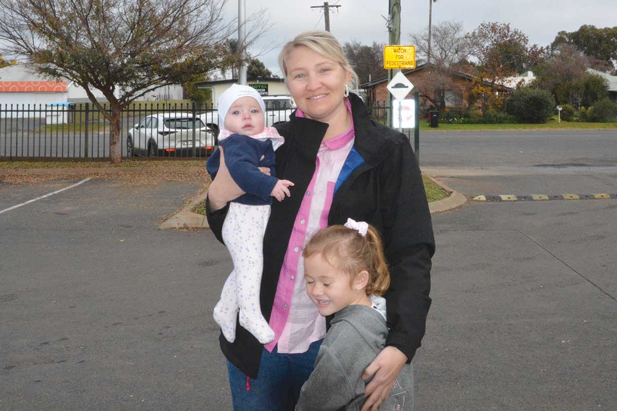Tess tries stitching on for size | The Coonamble Times