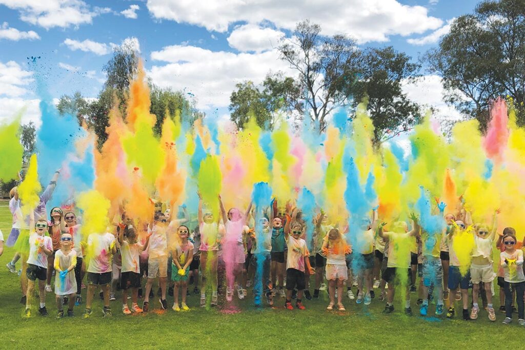 St Brigid’s P&F Colour Explosion | The Coonamble Times