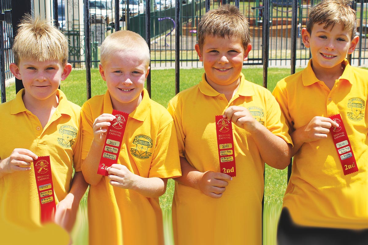 St Brigids swimming stars | The Coonamble Times