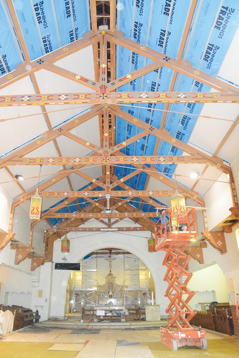 Catholic Church closed for renovations as new Parish Priest arrives ...