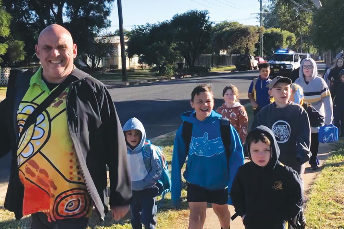 Coonamble Public School walk safely to school | The Coonamble Times
