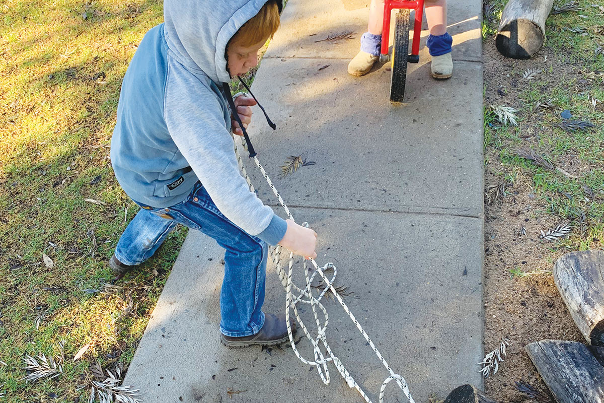Coonamble Pre-school get Father’s Day ready | The Coonamble Times