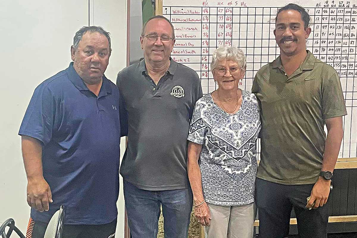 Great turn out for the Gerry Lane 2 person ambrose | The Coonamble Times