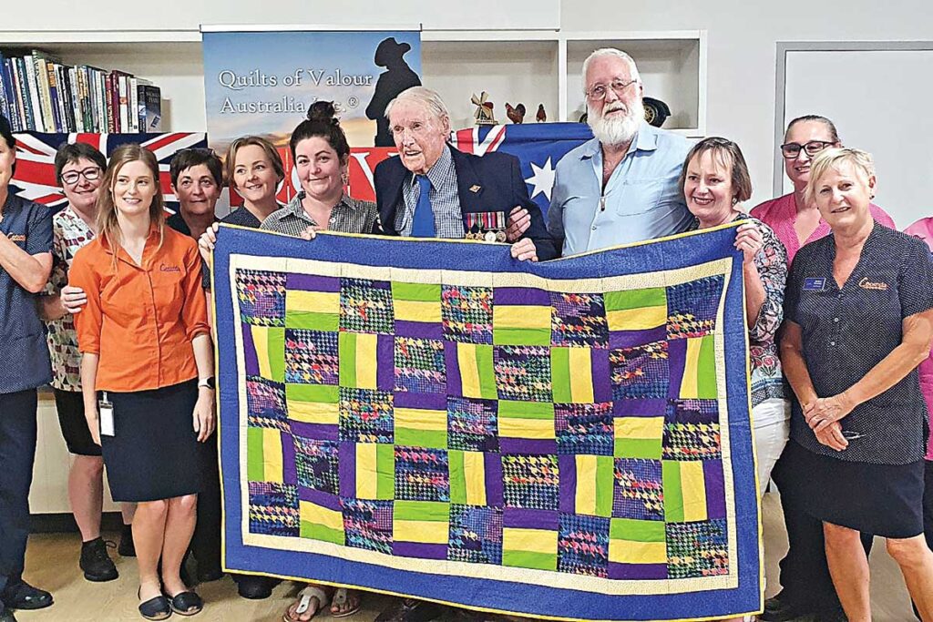 Hilton’s ‘quilt of valour’ | The Coonamble Times