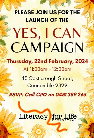 Yes, I can Campaign | The Coonamble Times