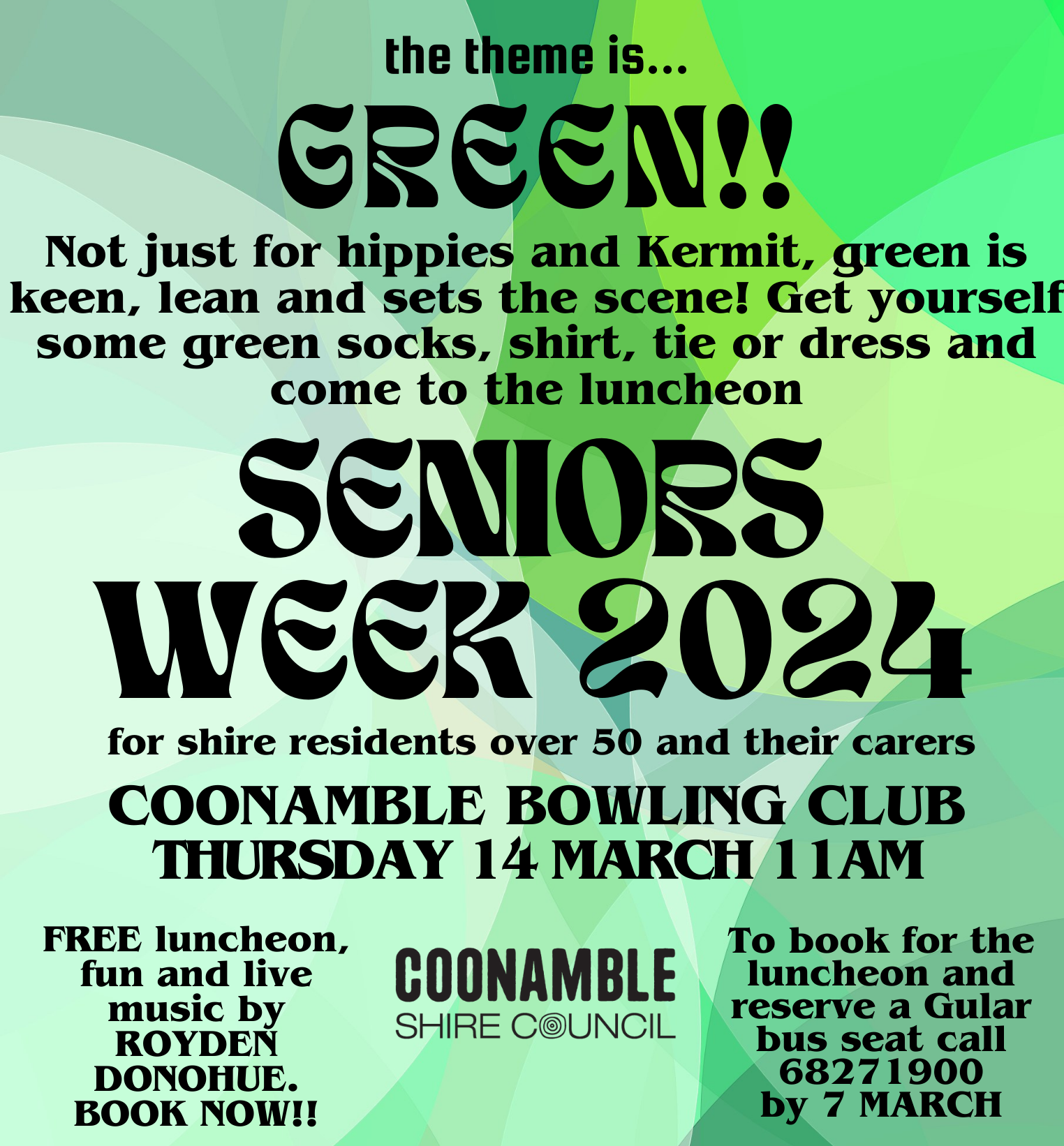 Seniors Week Luncheon | The Coonamble Times