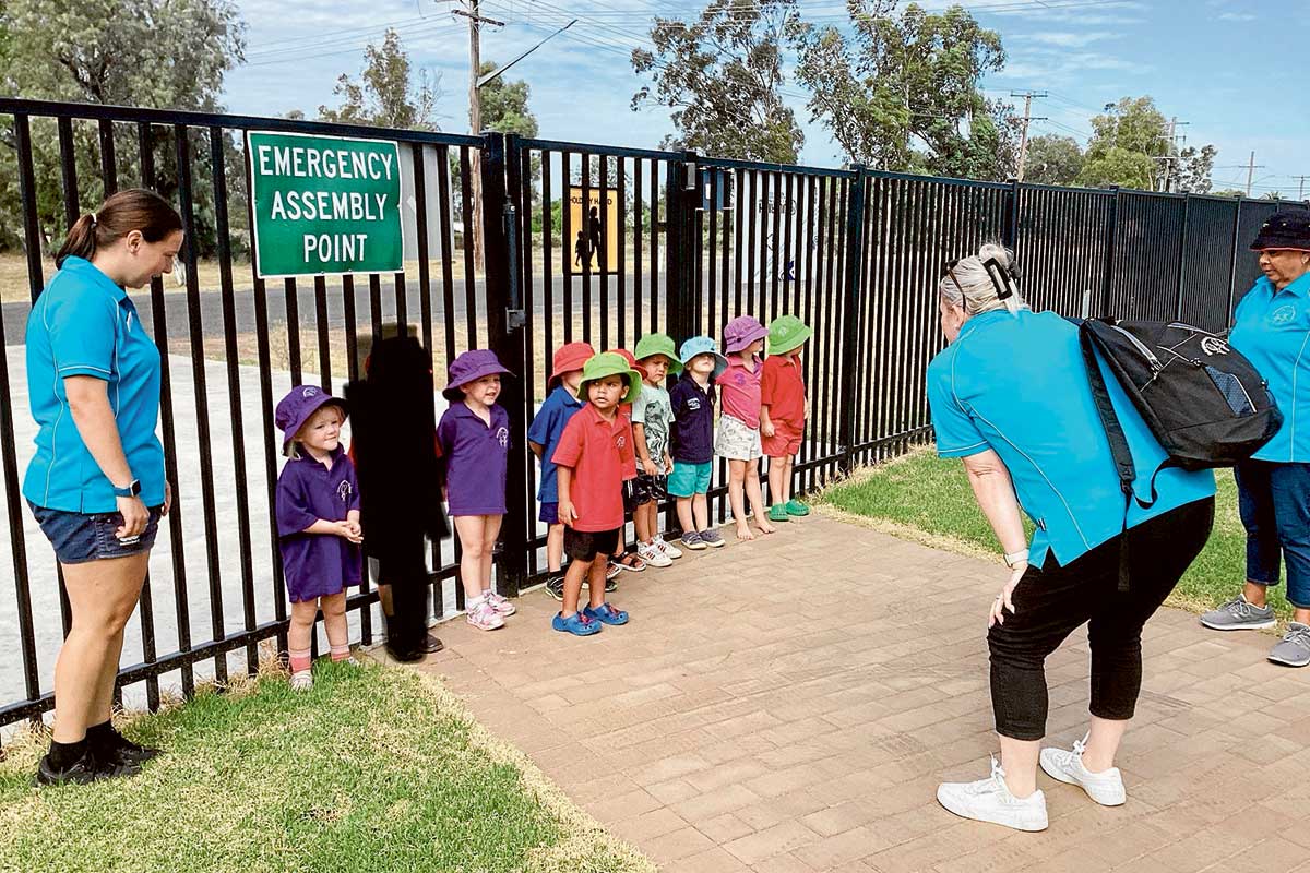 Fire drills and flash cards at Gulargambone Preschool | The Coonamble Times