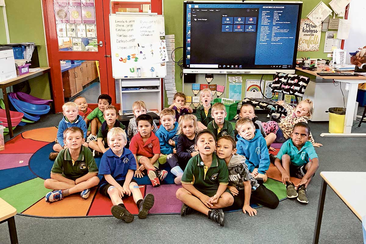 Babysitting & toe painting at Gulargambone Preschool | The Coonamble Times