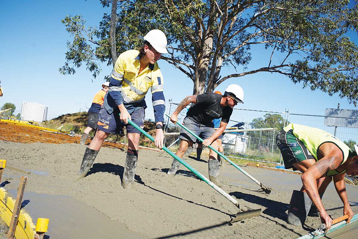Finishing touches to SES building | The Coonamble Times