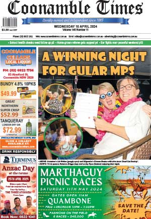 April 10 2024 | The Coonamble Times