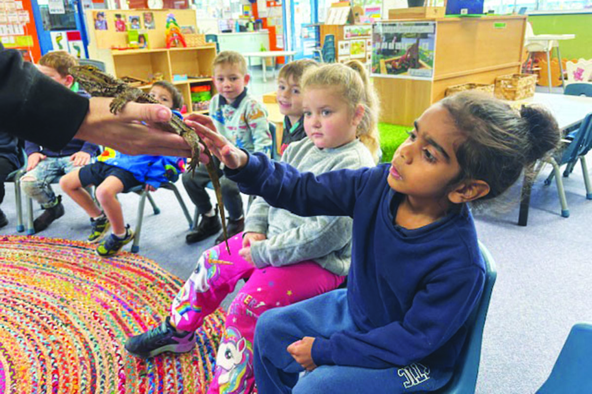 CPS Preschool get a visit from Reptiles on the Go | The Coonamble Times