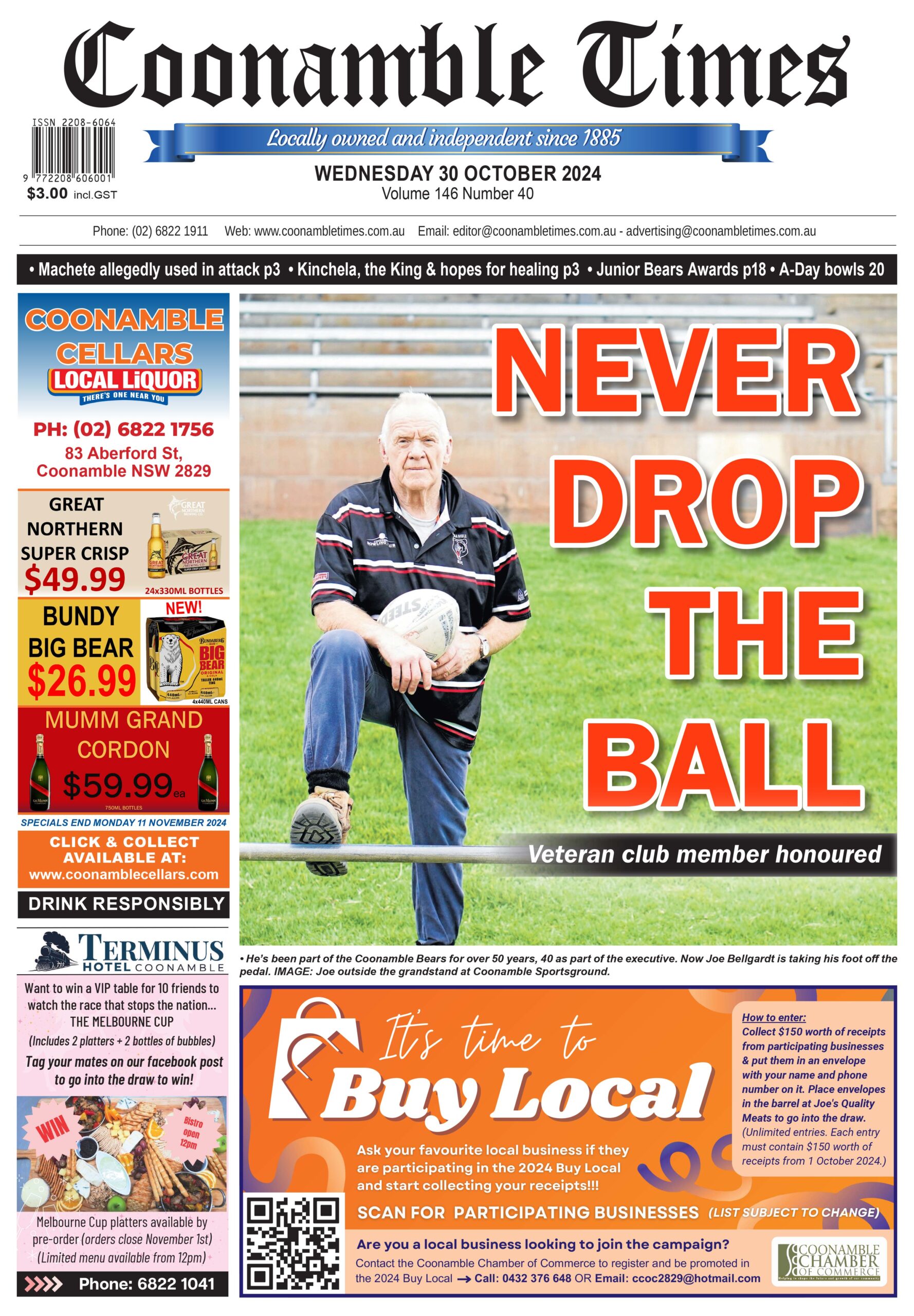 October 30 2024 | The Coonamble Times