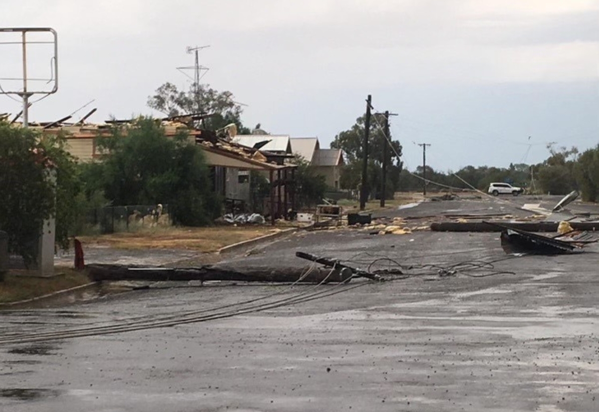 Extensive storm damage in Carinda | The Coonamble Times
