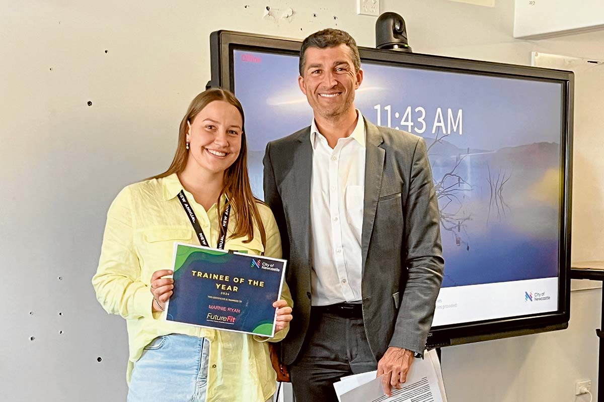 Marnie is Newcastle City Council’s trainee of the year | The Coonamble ...