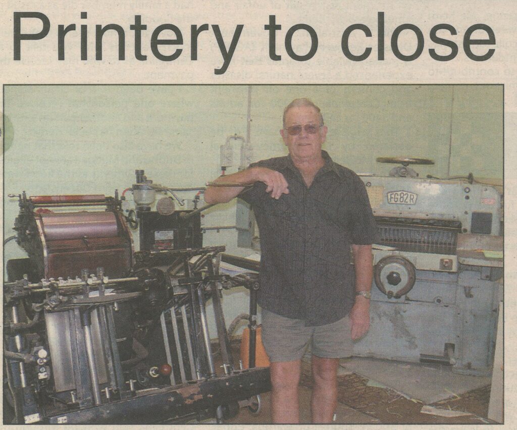 From trade to technology: Doug Sunderland, Compositor/Printer | The ...