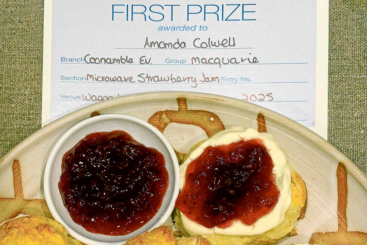 Amanda wins state award for her berry delicious jam! | The Coonamble Times