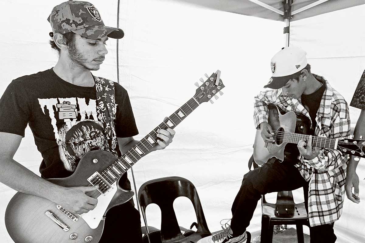 Jones boys selected for music industry scholarships | The Coonamble Times