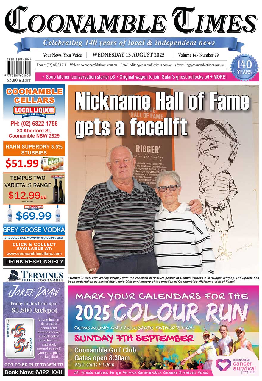 13 AUGUST 2025 | The Coonamble Times