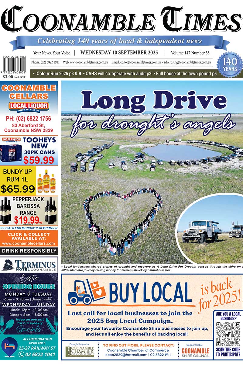 10 September 2025 | The Coonamble Times