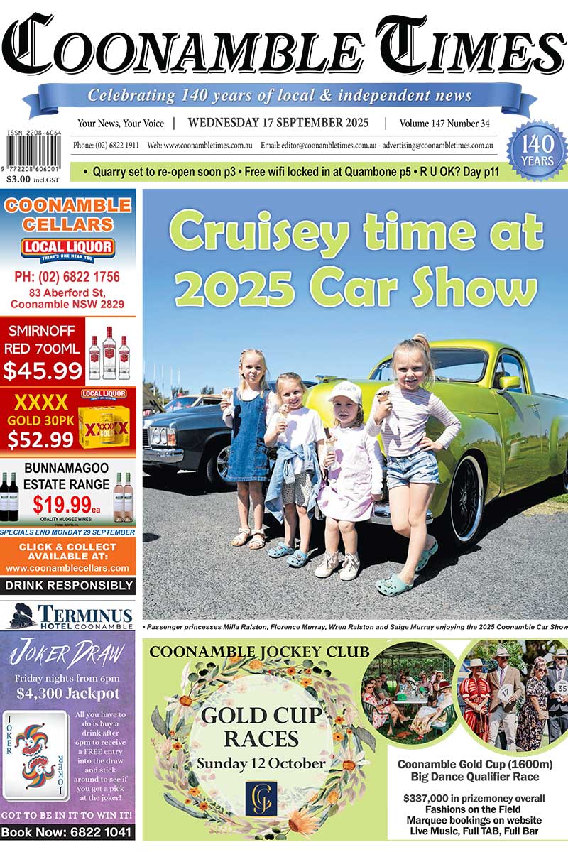 17 September 2025 | The Coonamble Times