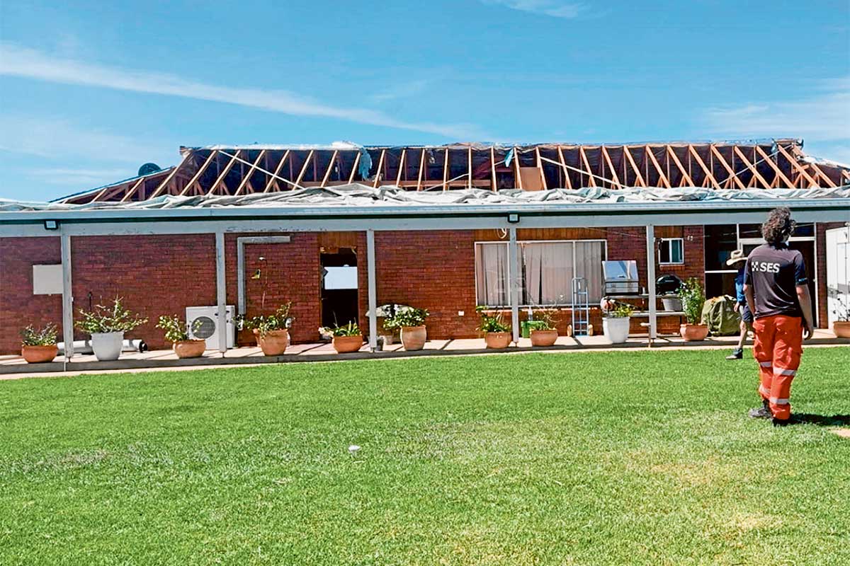 Storm rips roofing from Come-by-Chance home | The Coonamble Times