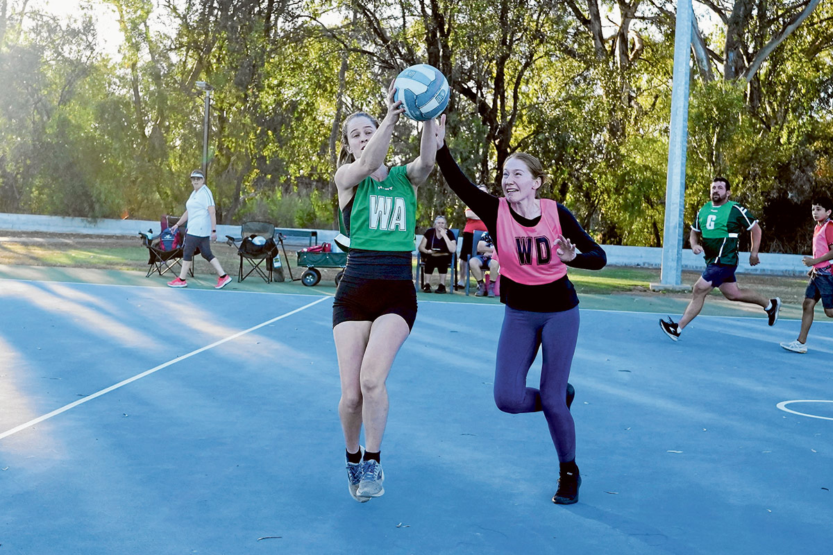 Fierce netball finals underway | The Coonamble Times